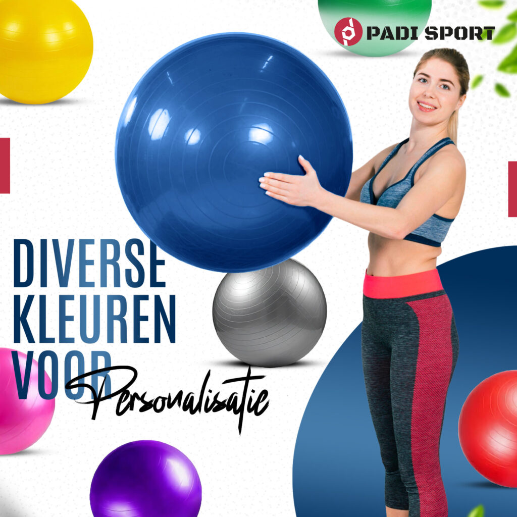 Yoga bal - Zilver - Padisport
